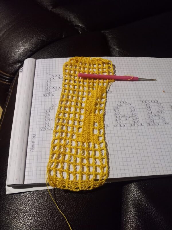 Using Filet Crochet Alphabet Letters to Make Beautiful Crochet Names ...