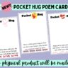 3 *NEW* Pocket Hug Poems Printable PDF File Instant Download ...